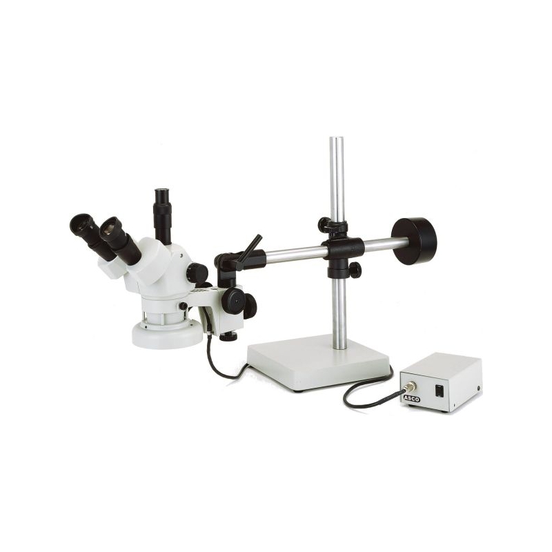 Microscope trioculaire CARTON avec statif - 17501
